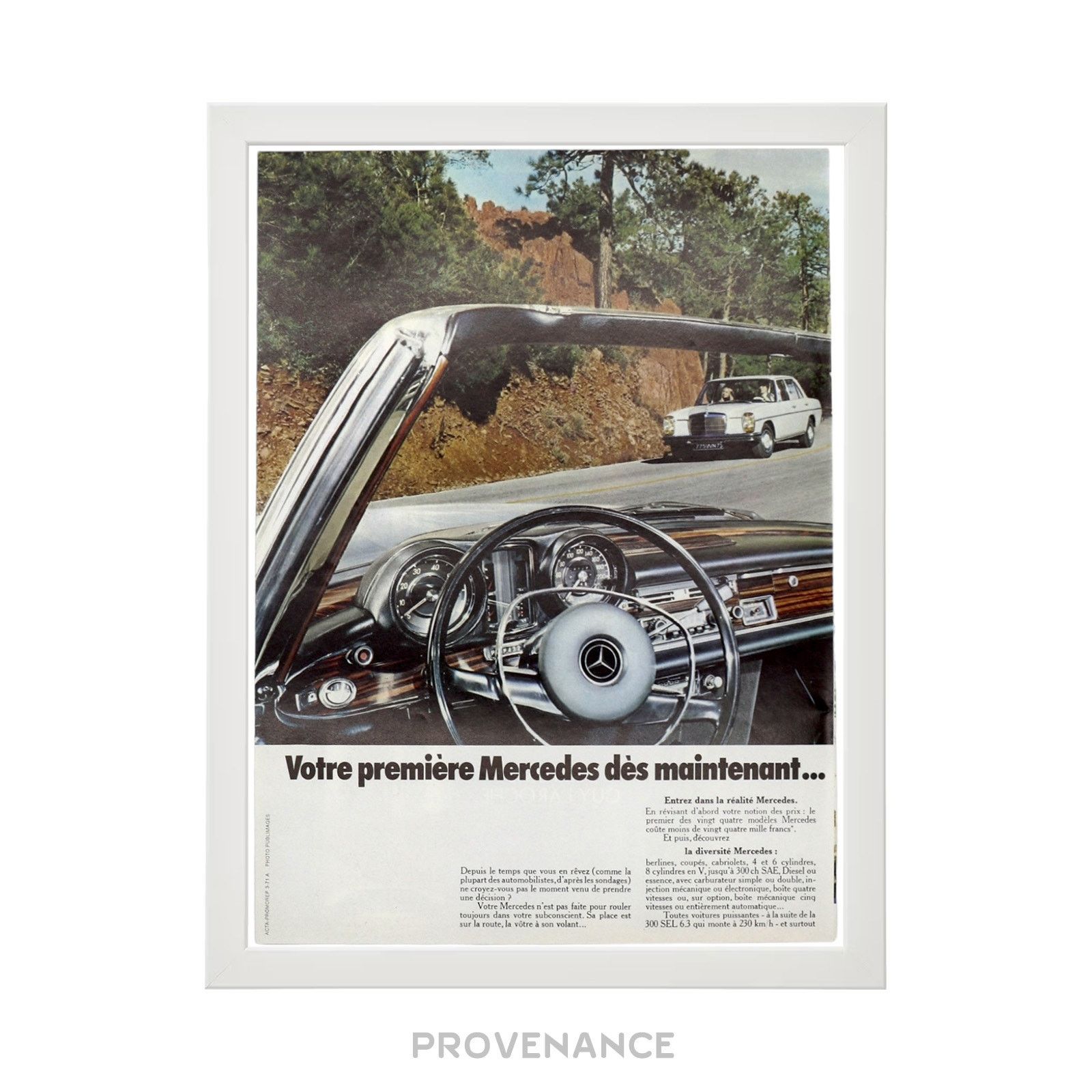 Mercedes Benz 🔴 Mercedes-Benz Antique Vintage Newsprint Ad - Cockpit ...