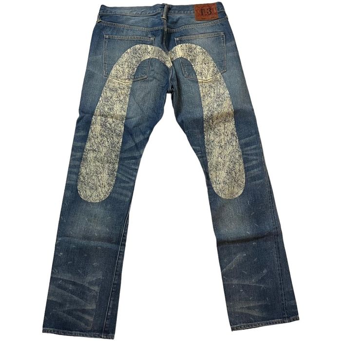 Evisu Vintage Evisu White Daicock Selvedge Denim Jeans | Grailed
