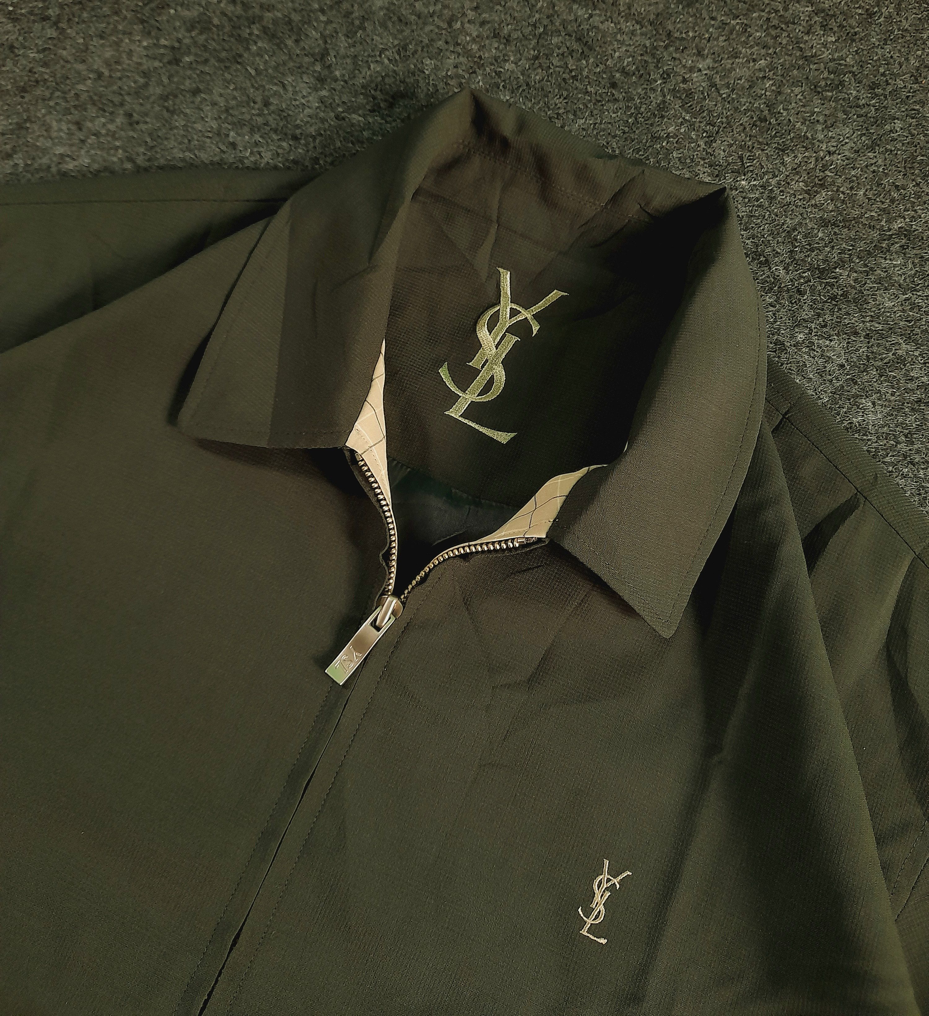 Vintage × Ysl Pour Homme × Yves Saint Laurent 💥dark green💥 yves Saint ...