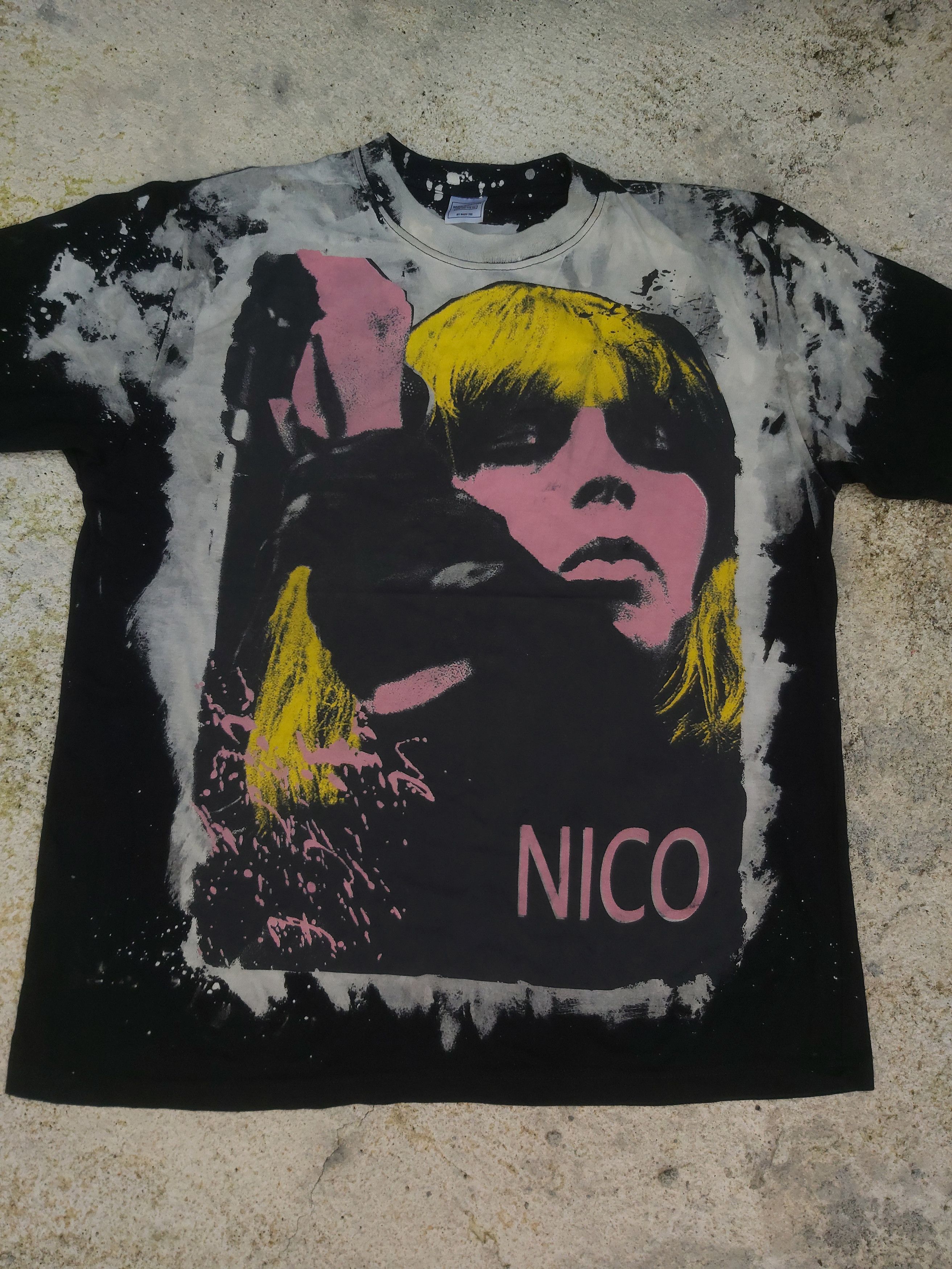 Vintage 💥 Bootleg Nico Band Mosquitohead Inspired Tshirt | Grailed