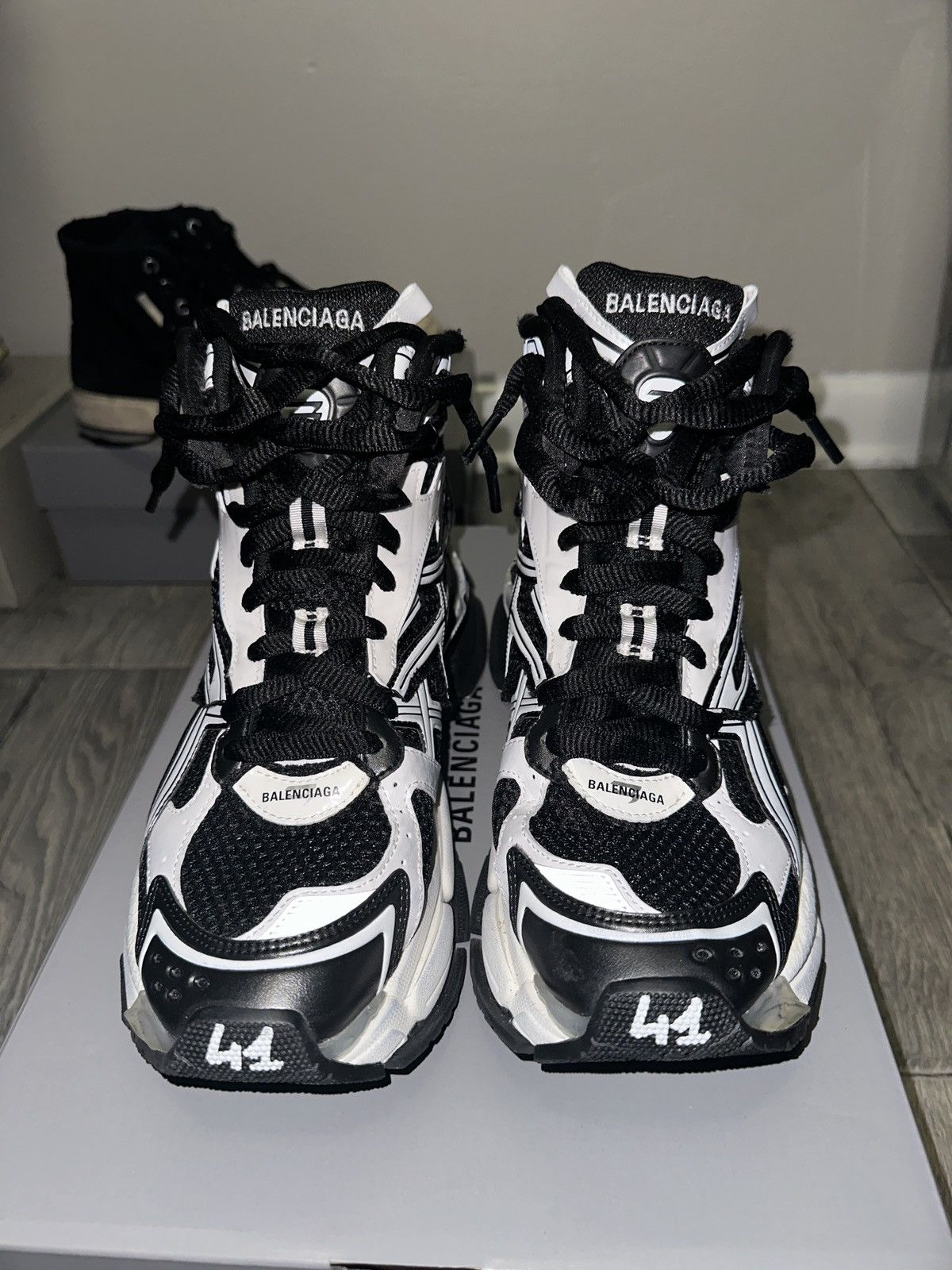 Balenciaga Balenciaga Runner High Top | Grailed