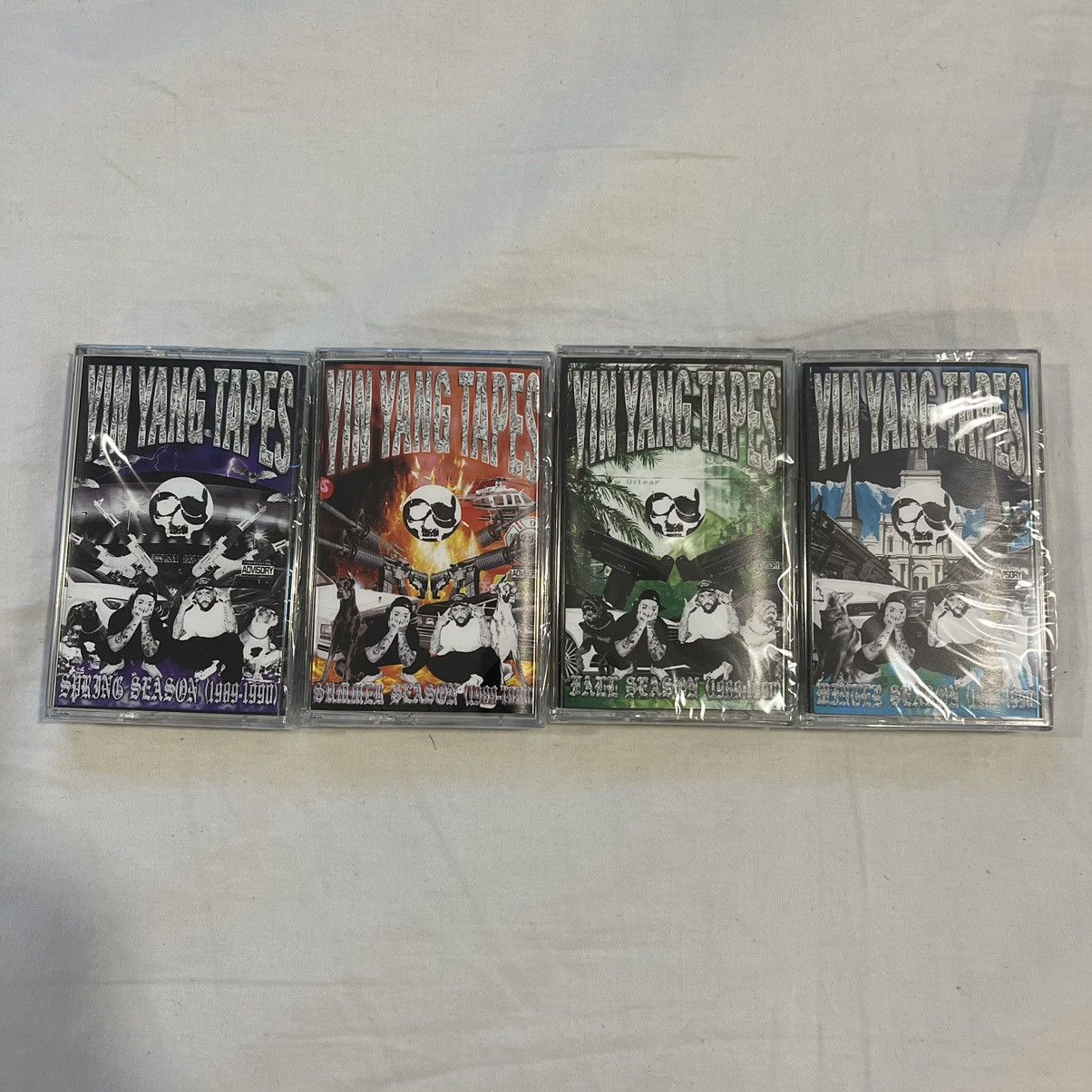 G59 Records $UICIDEBOY$ YIN YANG CASSETTE TAPES 1-4 | Grailed