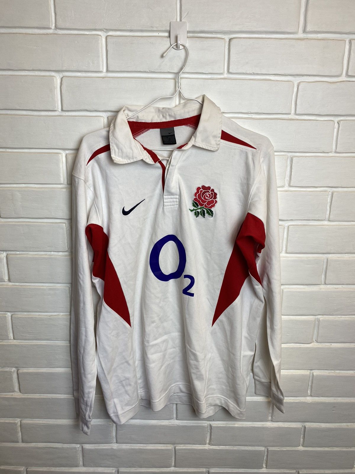 Nike Vintage England Rugby Union Nike Home Shirt Jersey Y2K 90s | Grailed