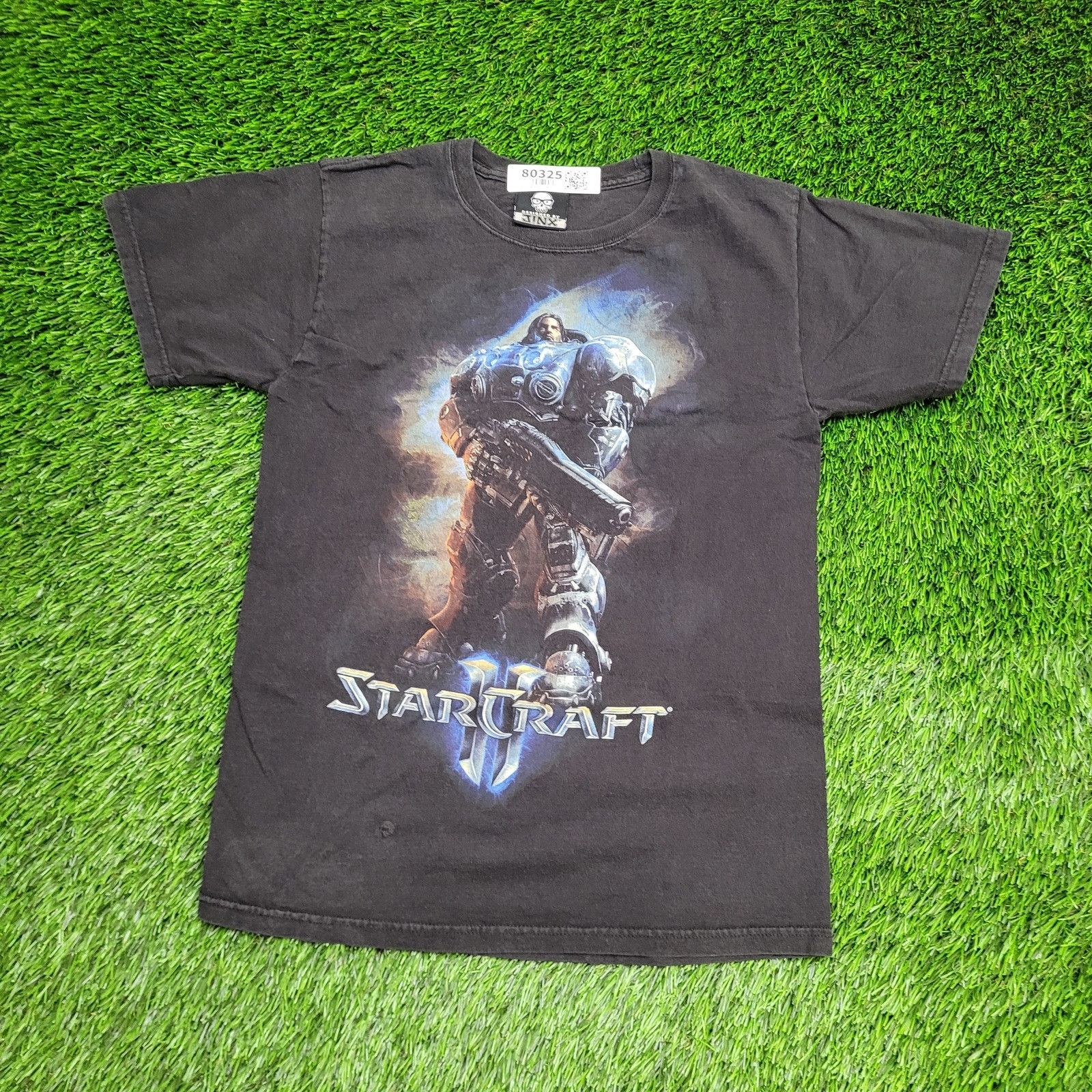 & Other Stories Starcraft Blizzard Shirt XS/S 17x24 Cropped Black Jinx ...