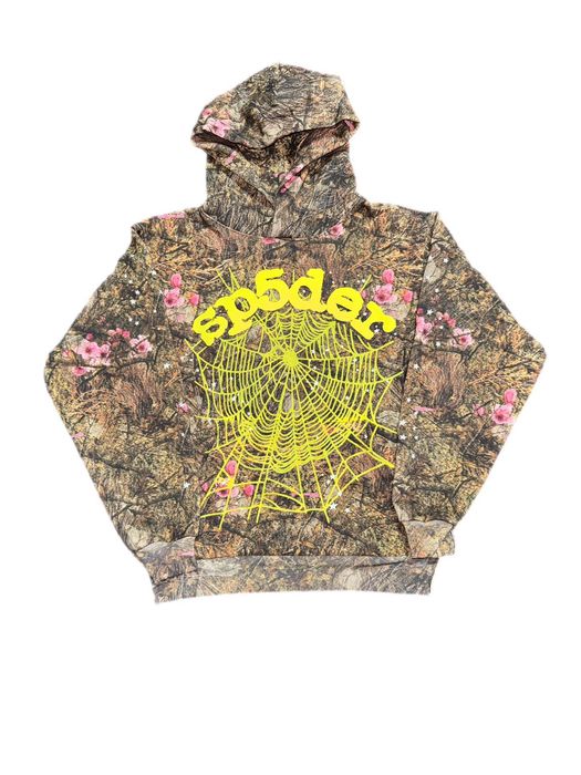 Young Thug Sp5der Real Tree Web Hoodie | Grailed