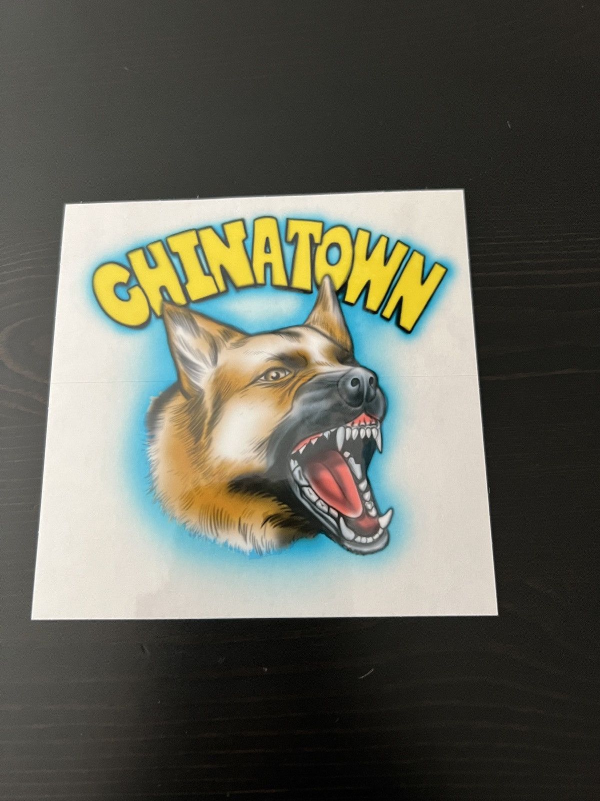 Stickers Chinatown Market Angry Dog Logo Sticker | Grailed