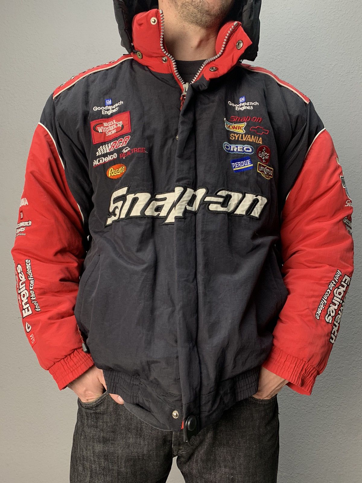 Vintage Vintage Snap-On Vodafone jacket bomber Red Bull F1 Racing | Grailed