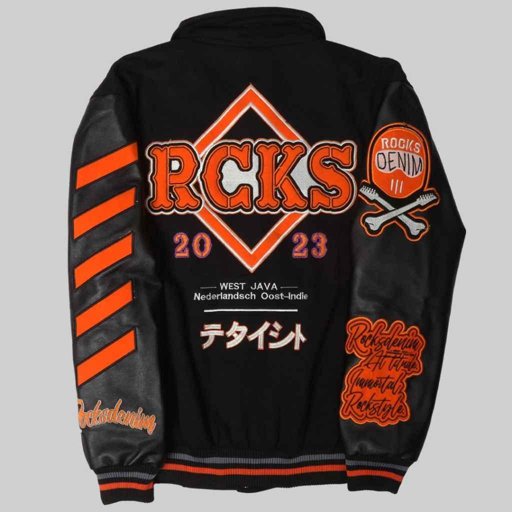 Varsity Jacket Varsity Rcks ATTD 2023 Special Edition Black | Grailed