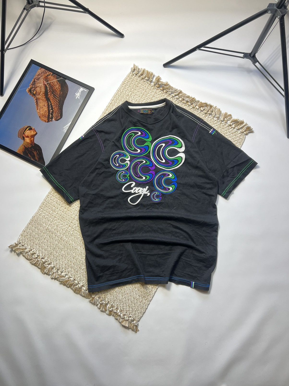 Coogi × Streetwear × Vintage Crazy Vintage Y2K Embroidered Coogi Rare ...