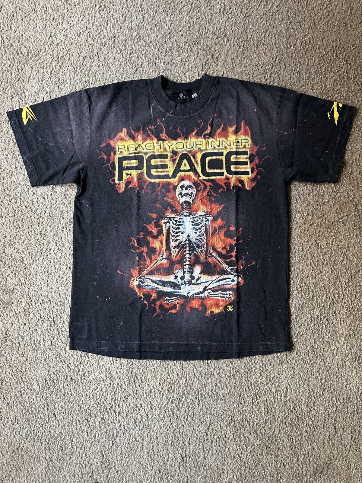 HELLSTAR HELLSTAR “Inner Peace” T-Shirt | Grailed