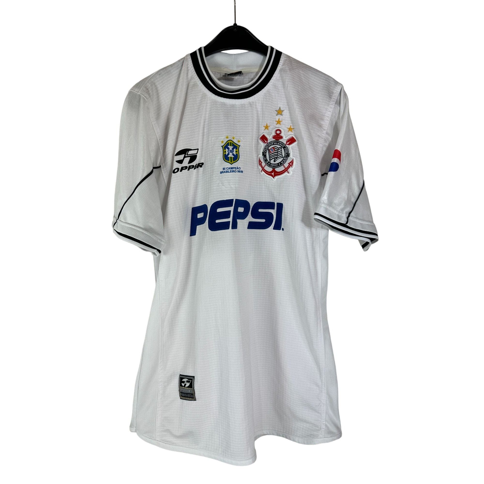 Vintage Corinthians Home Football Shirt Rincón #8 Topper fits L 1999 ...