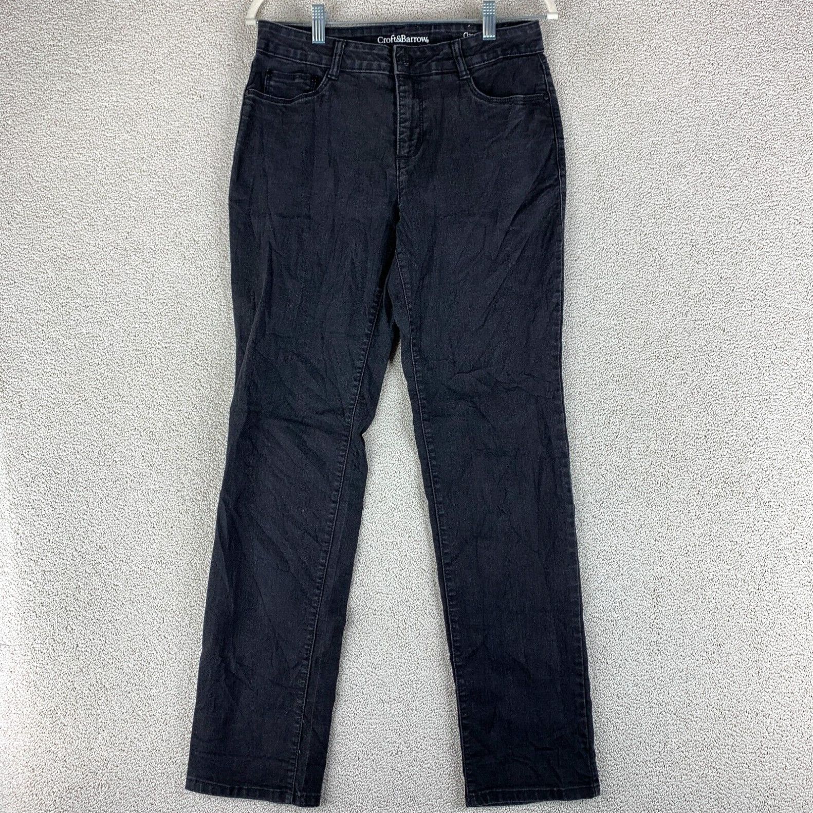 Croft & Barrow Croft & Barrow Classic Fit Straight Leg Jeans Women's 6 ...