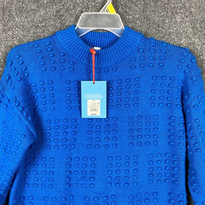 Lego Lego Sweater Small Pullover Women's NWT Blue Knitted Polyester ...