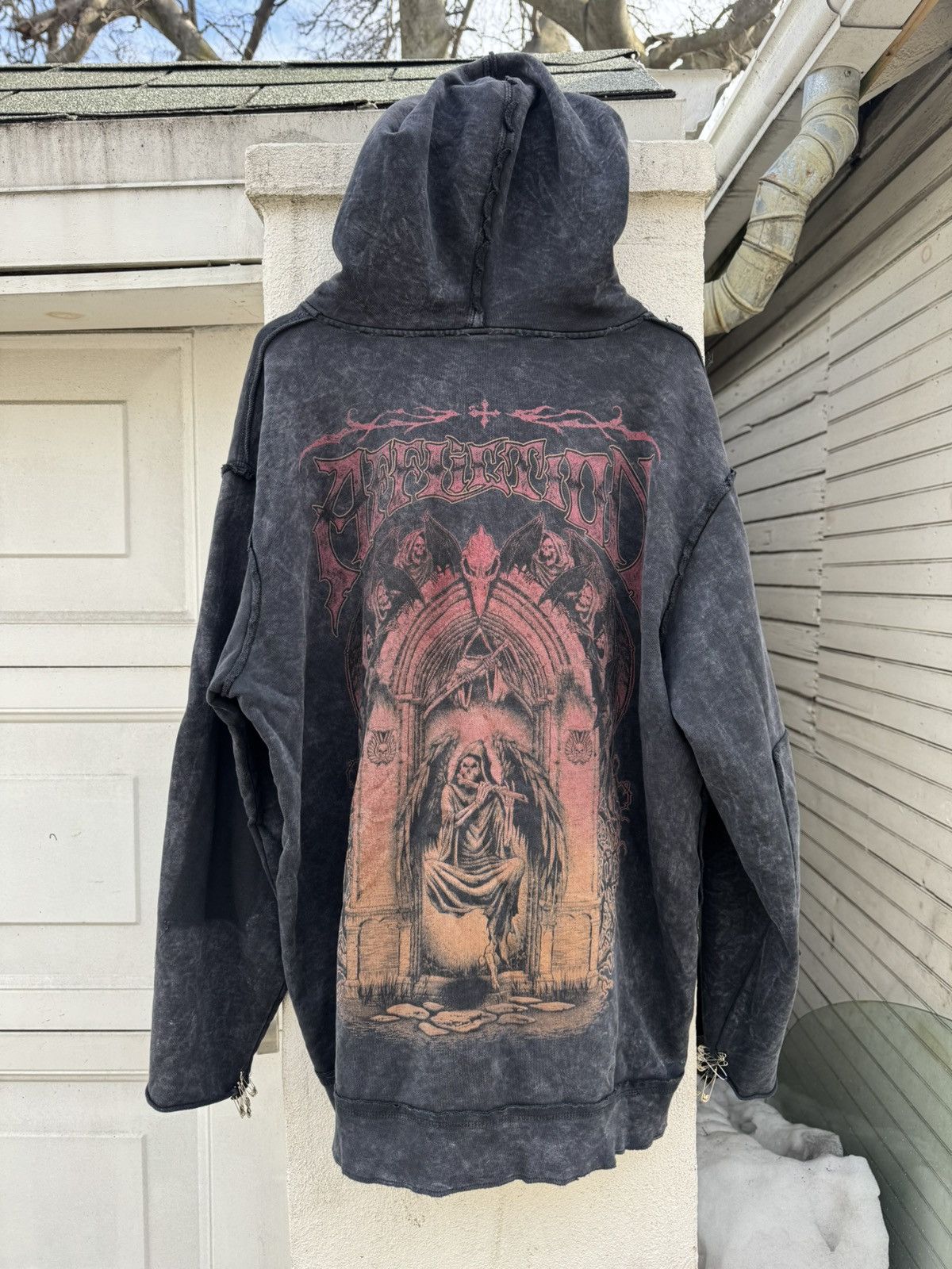 Affliction Rare Affliction Denim Killers Reaper Zip-Up | Grailed