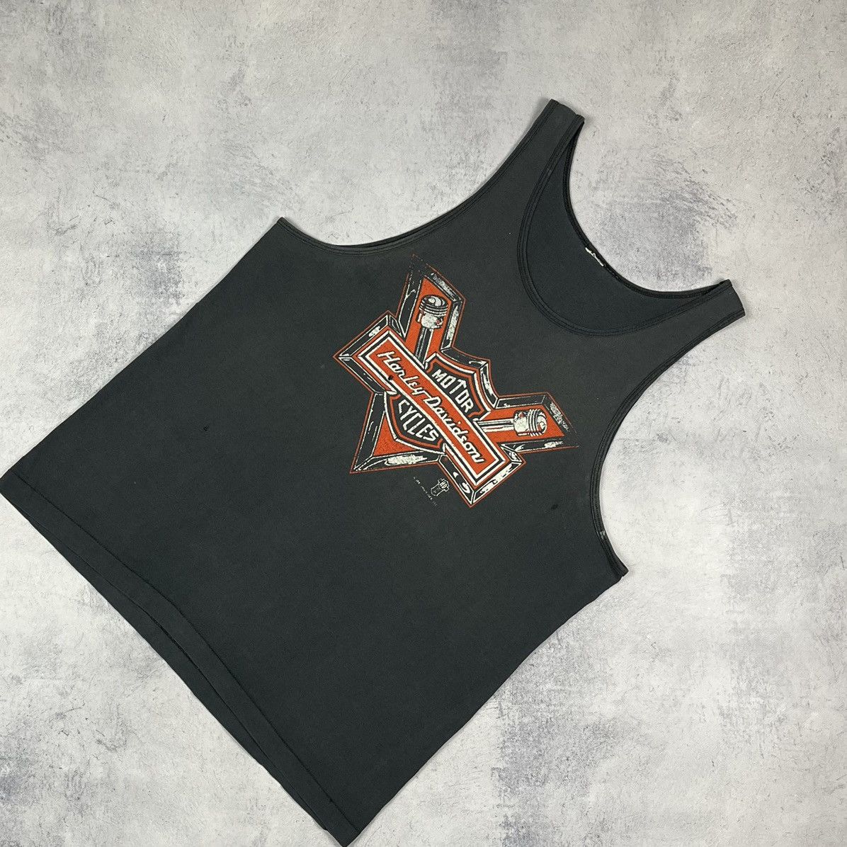 Vintage Vintage Harley Davidson Las Vegas rare tank top 1980 | Grailed