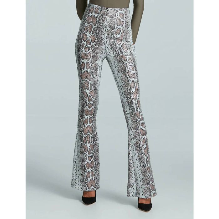 Commando COMMANDO Sequin Animal Flare Legging In Copper Snake | Grailed