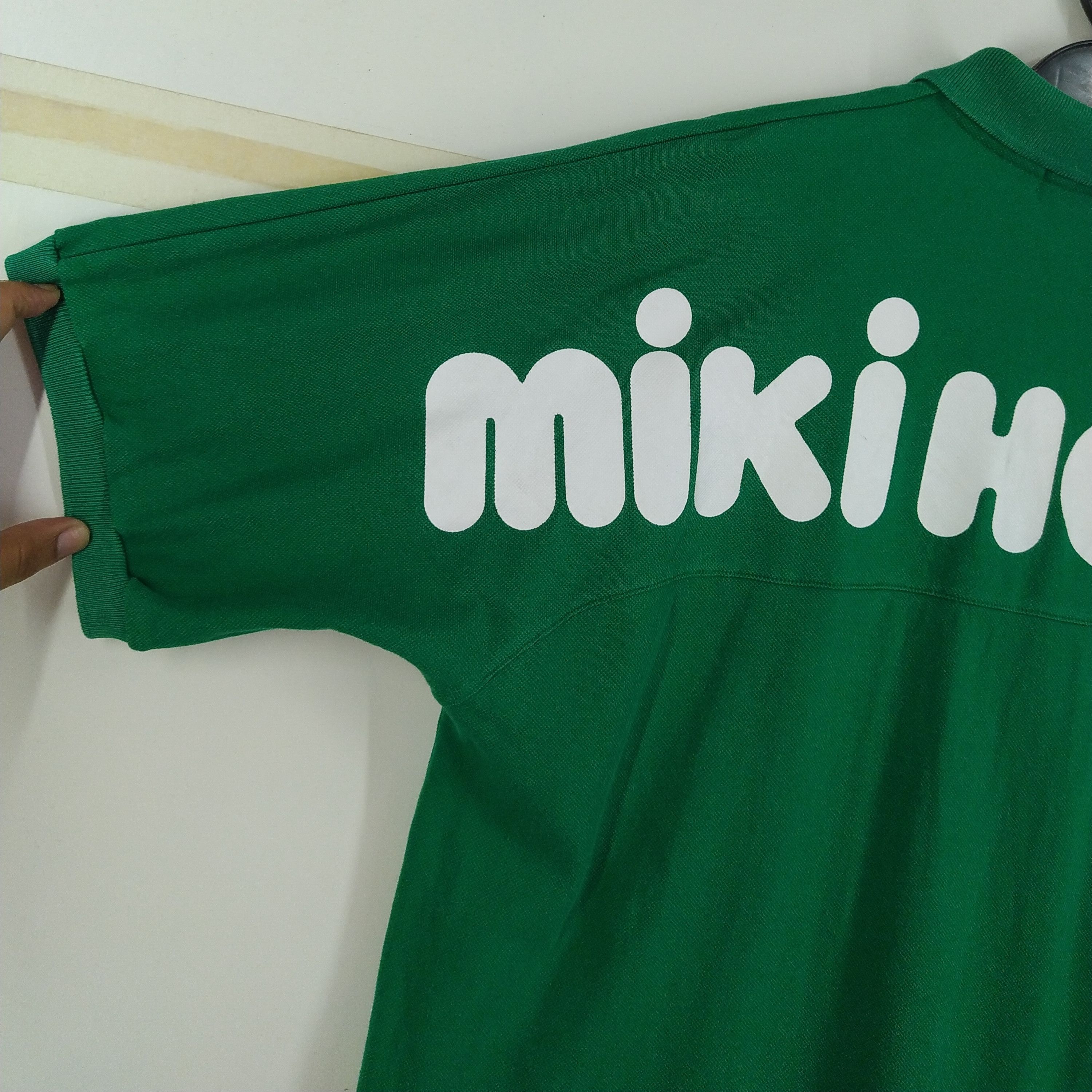 Designer Miki House Made In Japan Big Back Logo Polos Green Colour ...