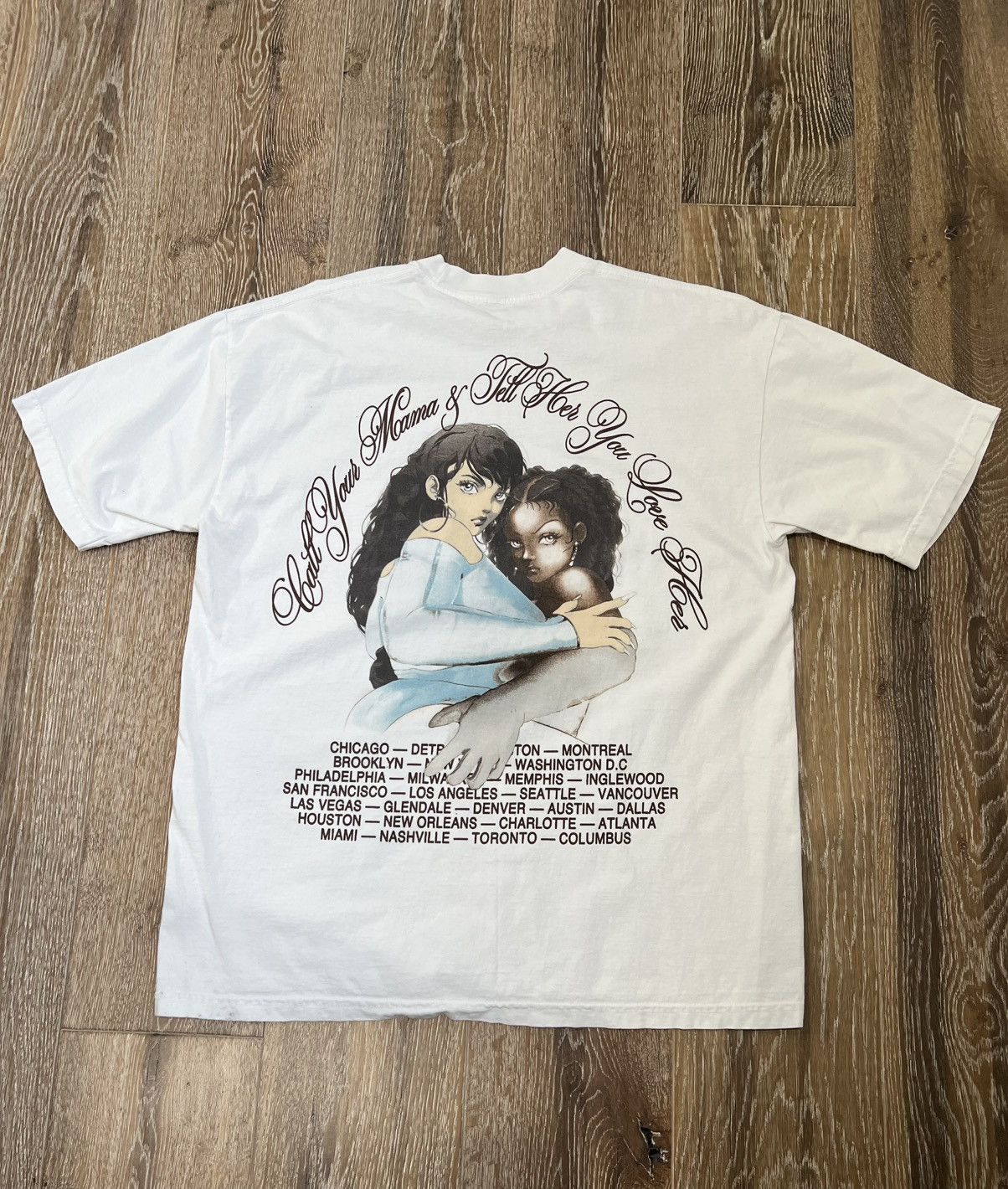 21 Savage × Drake Drake 21 Savage Its All a blur tour tee | Grailed