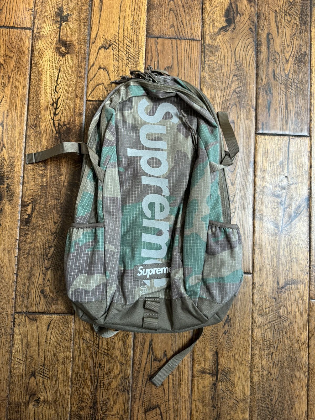 Supreme SS24 Supreme Backpack Woodland Camo | Grailed