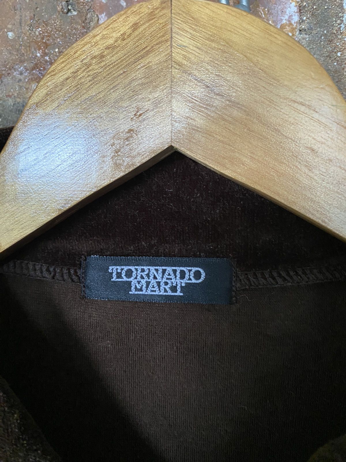 Tornado Mart 1990s Tornado Mart Japan Velour Zipper Jacket | Grailed