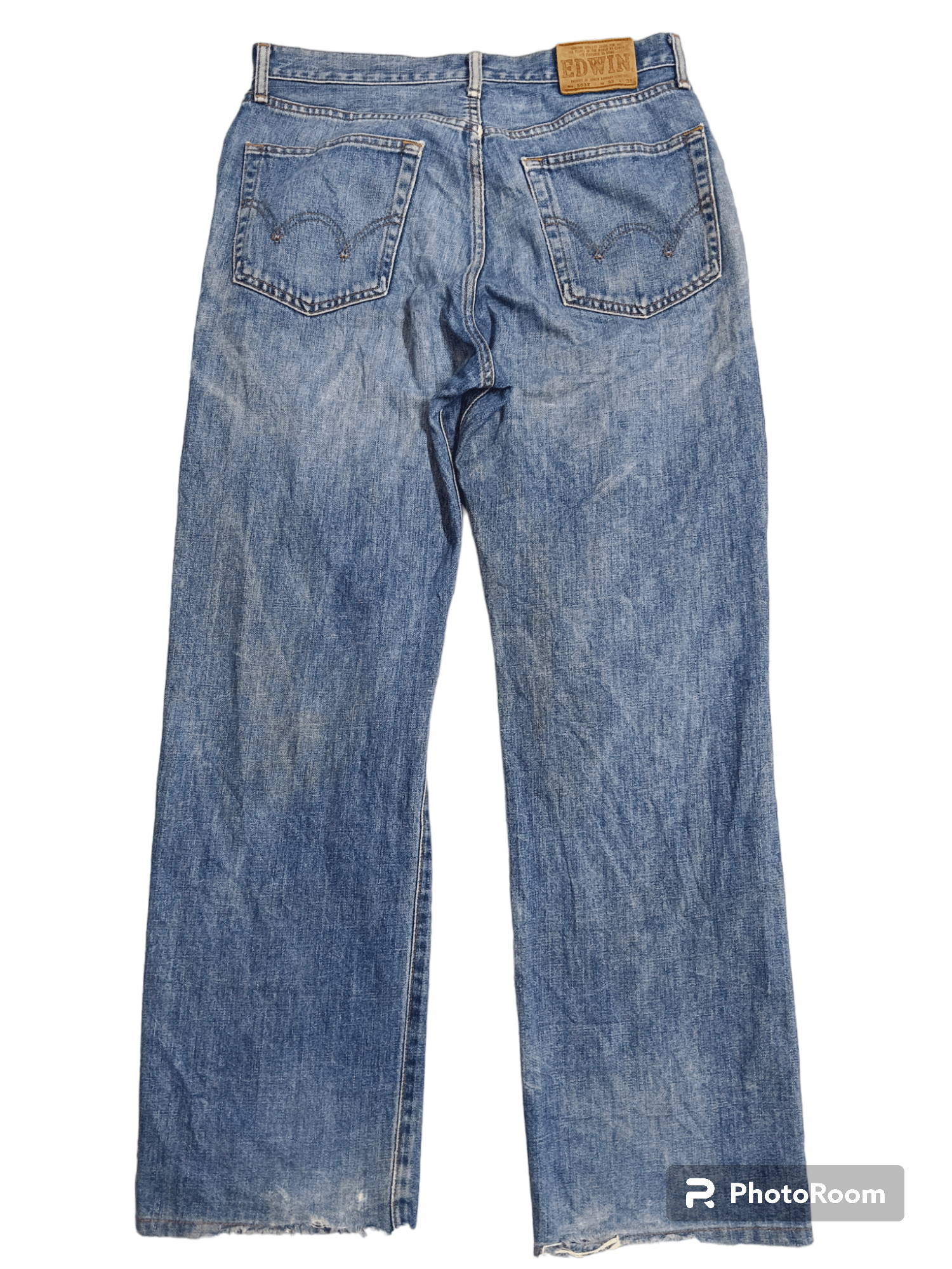 Edwin Rare💥Edwin 503Z Seditionaries Wide Leg Distressed Denim | Grailed