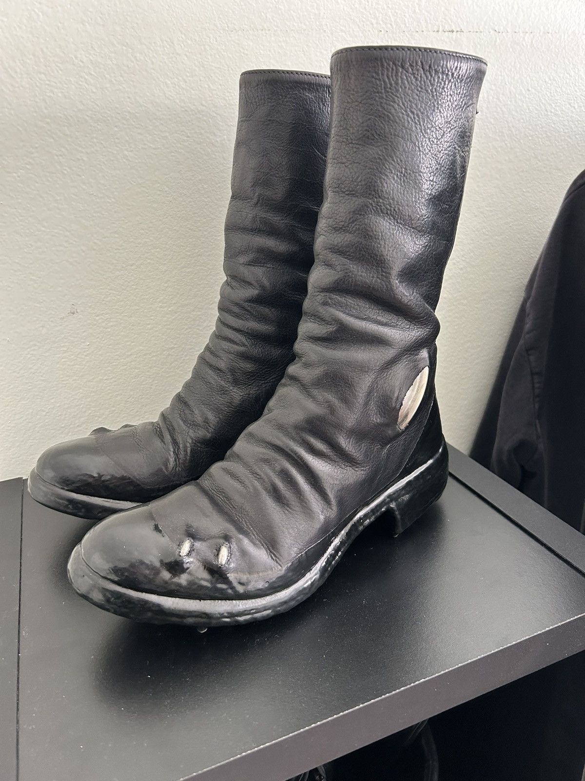 Carol Christian Poell CCP Drip Prosthetic Boots | Grailed