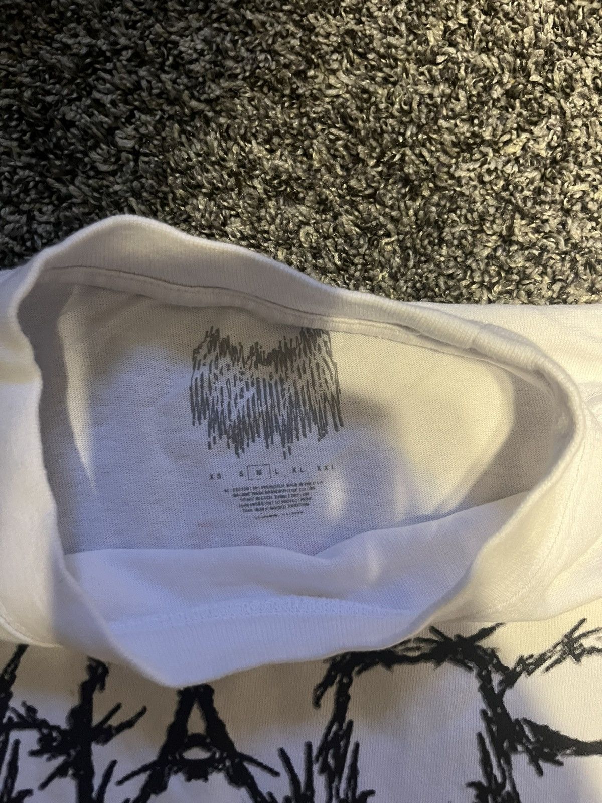 Ken Carson 2x 2hollis signed Ken Carson AGC tour shirt | Grailed
