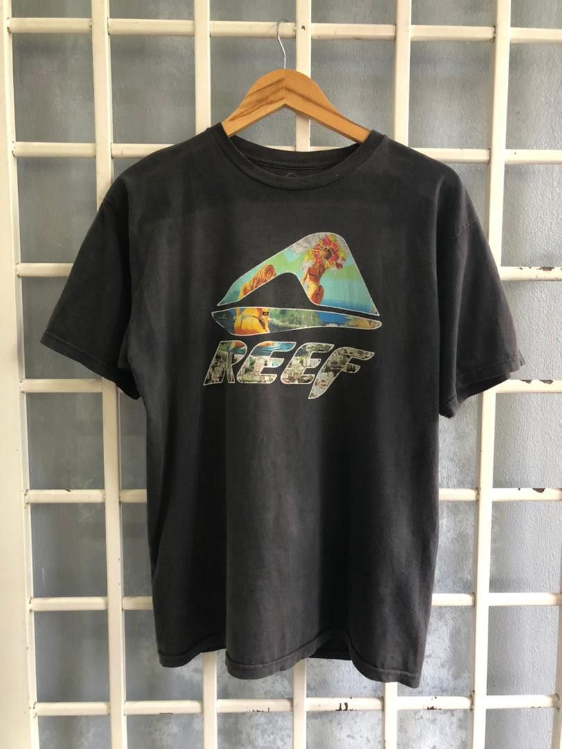 REEF × Vintage Vintage 90s REEF Bikini Girls Logo Surf Y2K Style T ...