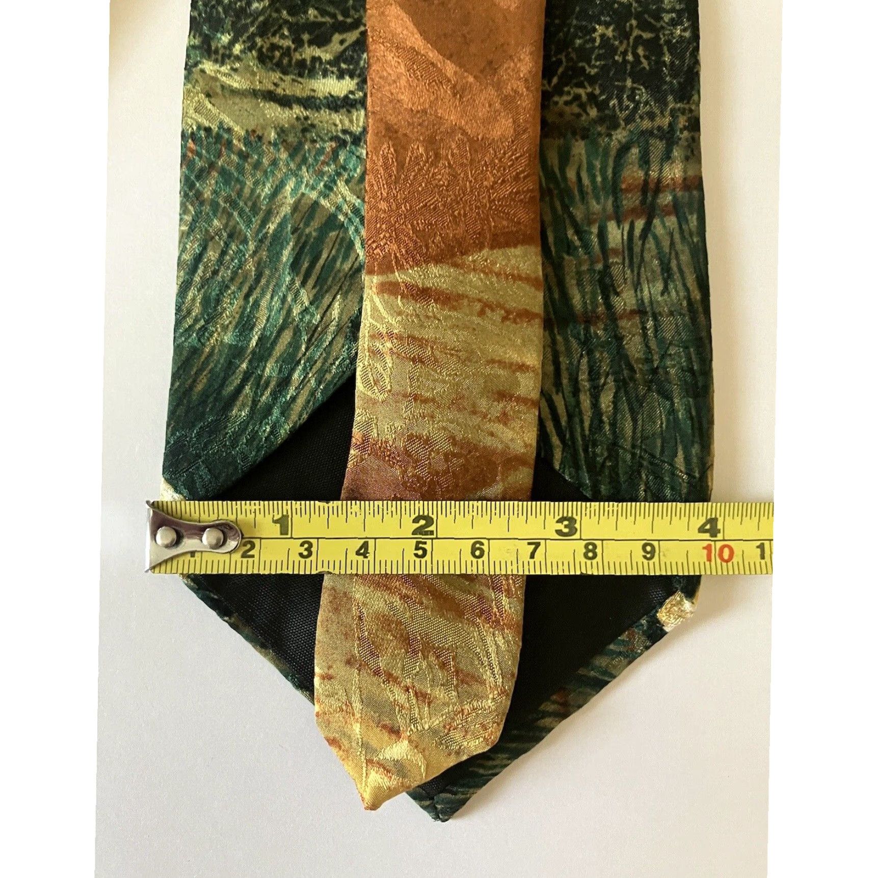 Vintage Silk Big Cats Nature Inspired Wembley Necktie for Men with ...