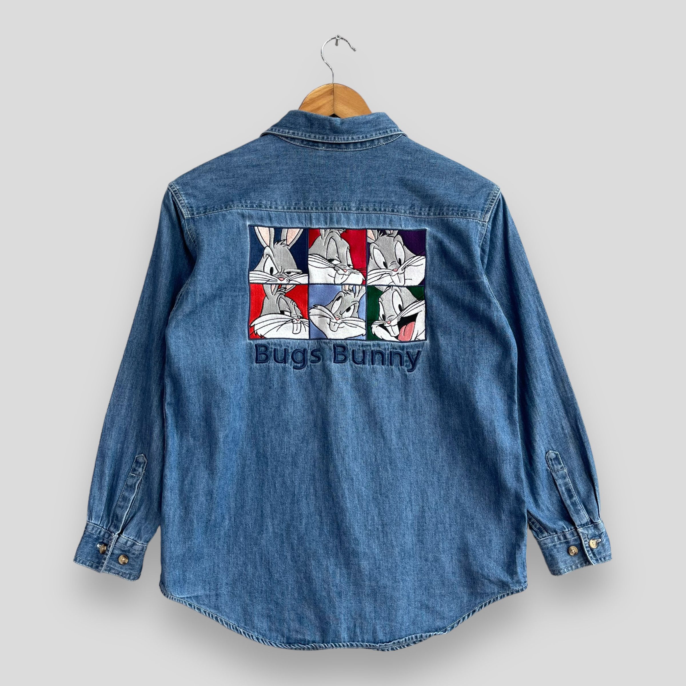 Cartoon Network × Vintage × Warner Bros Vintage BUGS BUNNY Embroidery ...