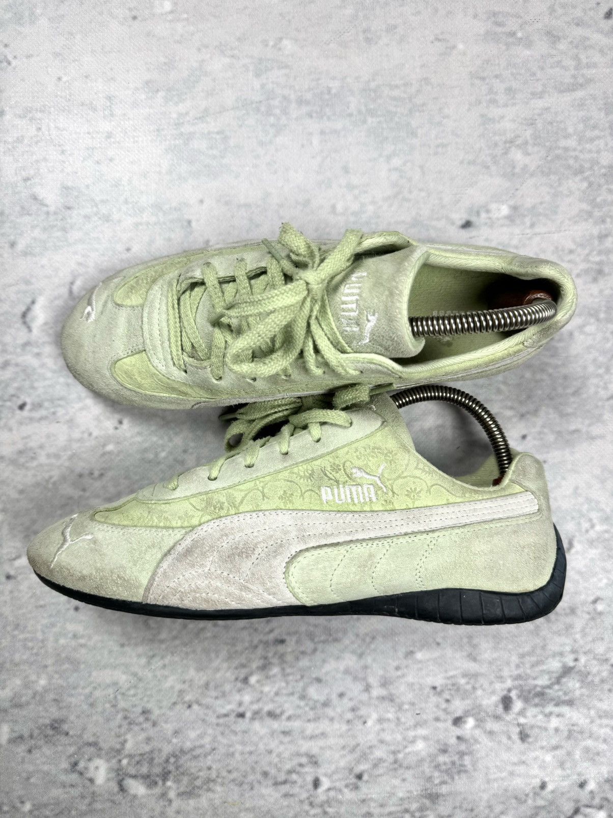 Japanese Brand × Puma × Puma X Rihanna RARE🔥Green💚 Puma speedcat Tatto ...