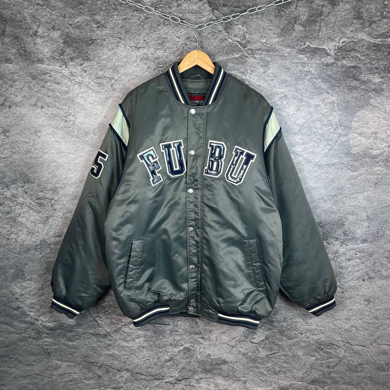 Vintage Fubu 05 Vintage Varsity Jacket Oversize Fit | Grailed