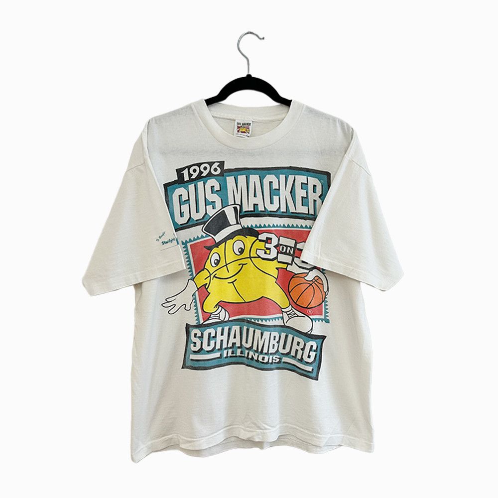 NBA × Streetwear × Vintage Gus Macker 3 on 3 Basketball Tee | Grailed