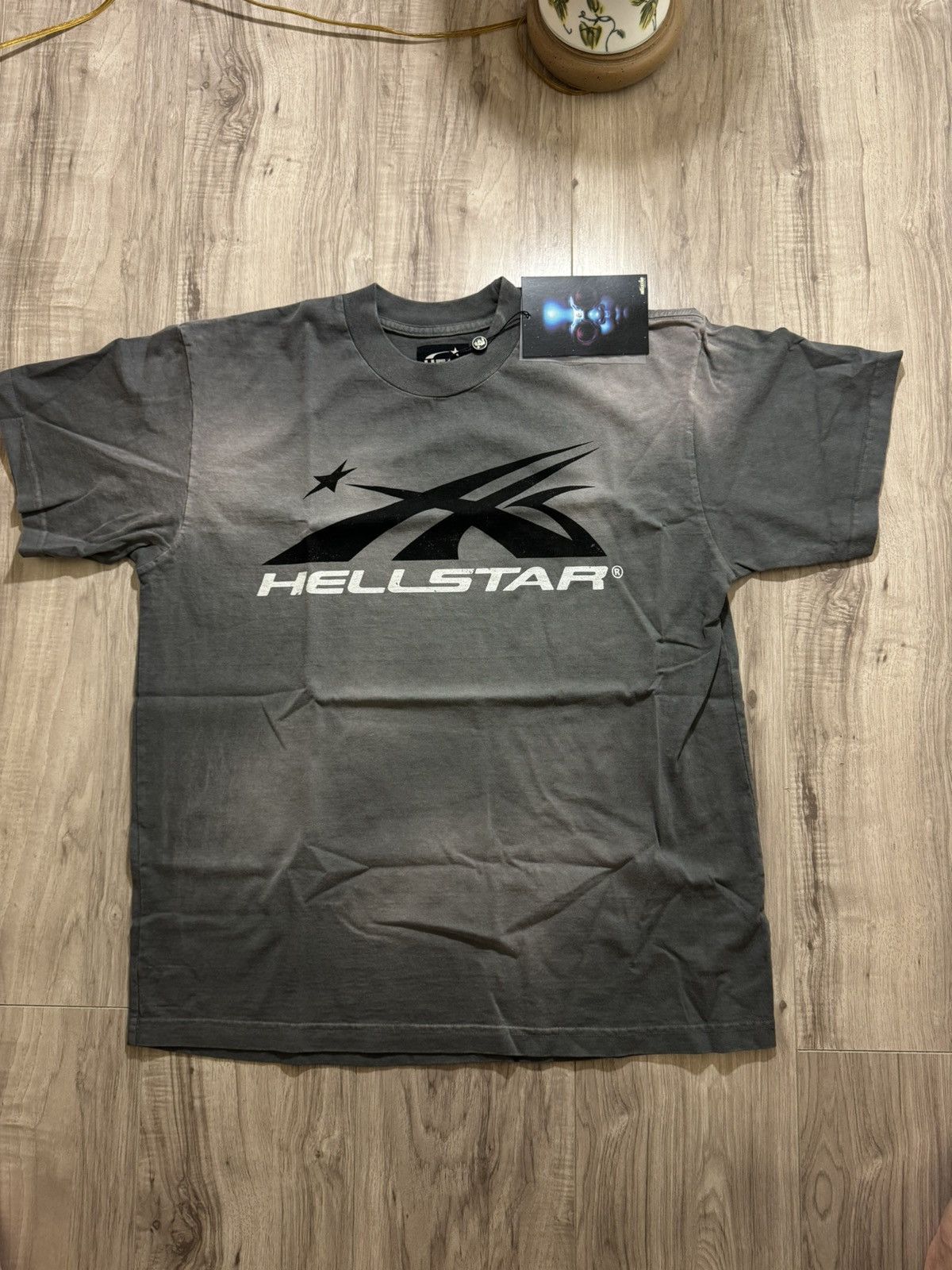 HELLSTAR Hellstar Classic Logo grey T-Shirt Capsule 10 | Grailed