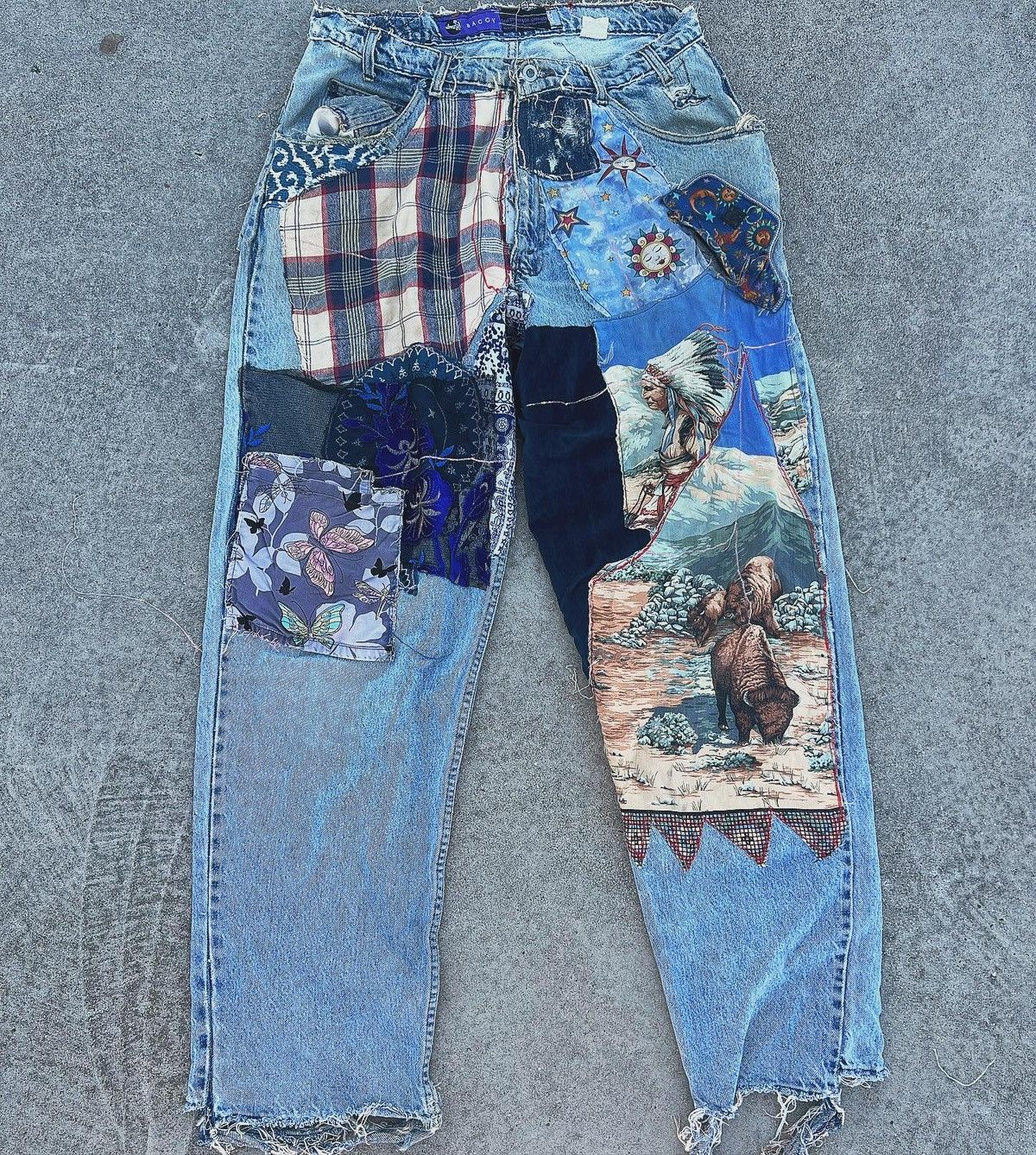 Levi's × Vintage 1980s Vintage Silver Tabs “ Hippie Jeans “ | Grailed