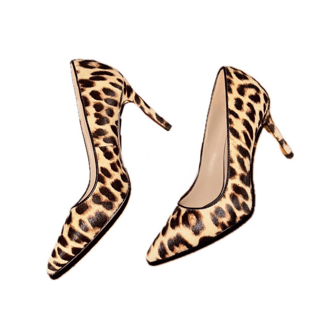 Tory Burch Pony hair stilettos | Grailed