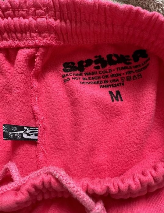 Spider Worldwide Pink Sp5der sweatpants | Grailed
