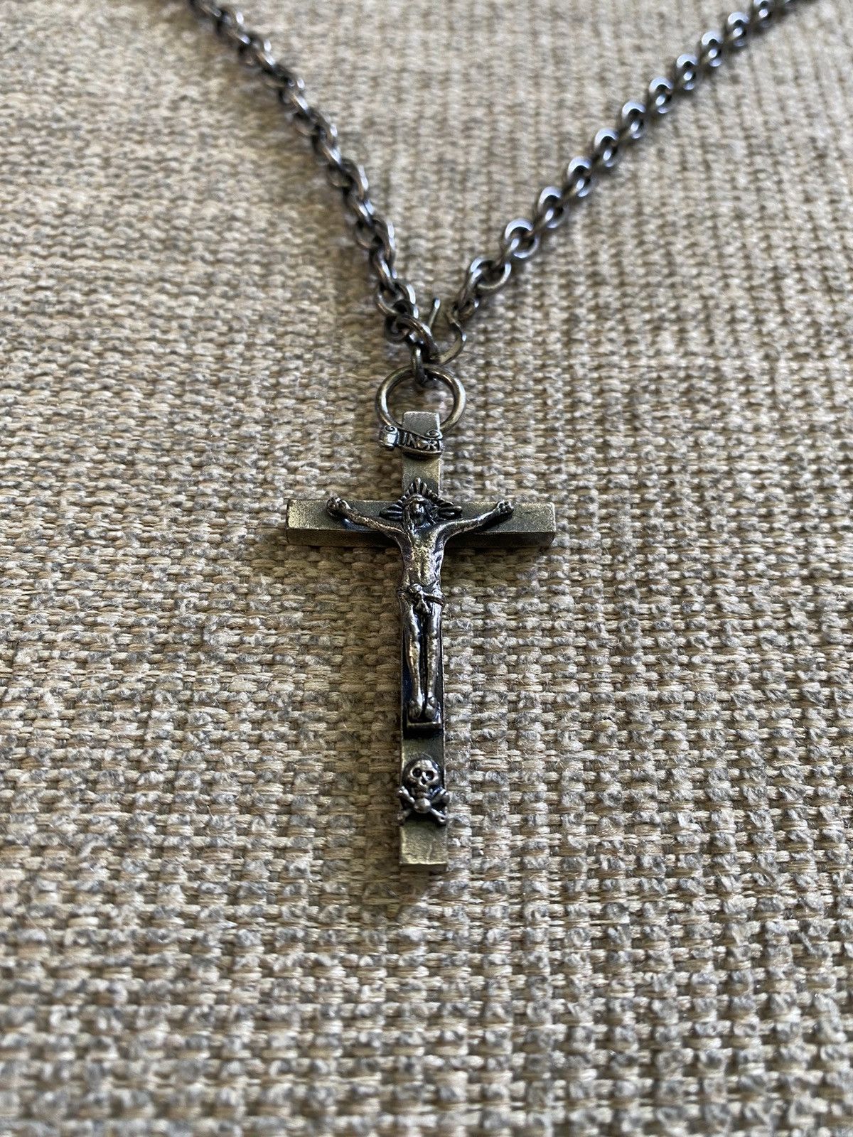 Japanese Brand × Le Grande Bleu (L.G.B.) Hyde - Jesus Cross Silver ...
