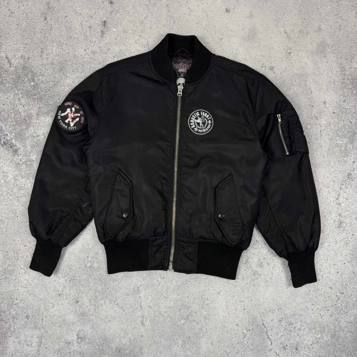 Bomber Jacket × Streetwear × Thunderdome Rare Hardcore United Bomber ...