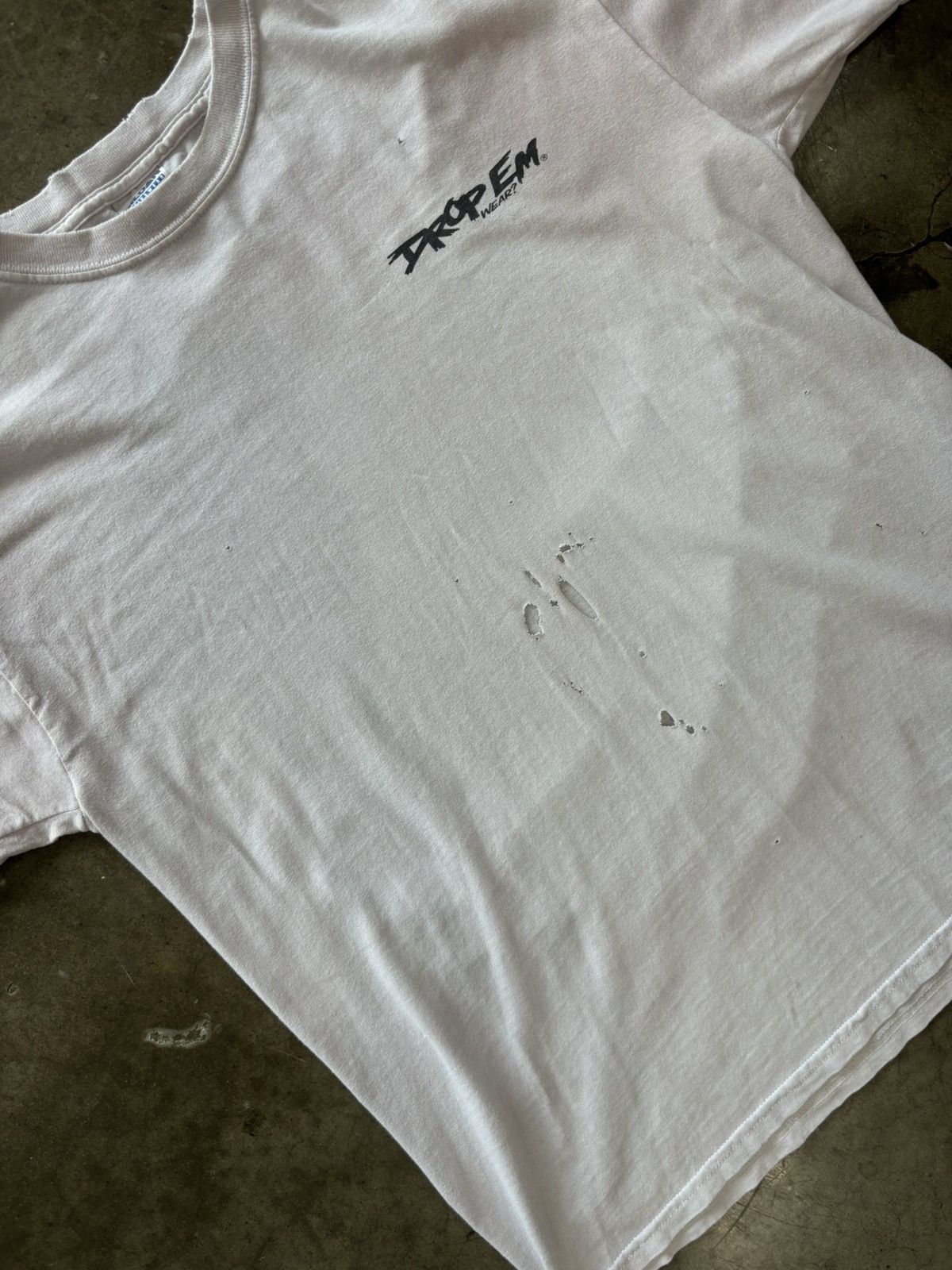 Vintage Vintage 1999 Drop ‘Em Racing Follow Me Tee Large | Grailed