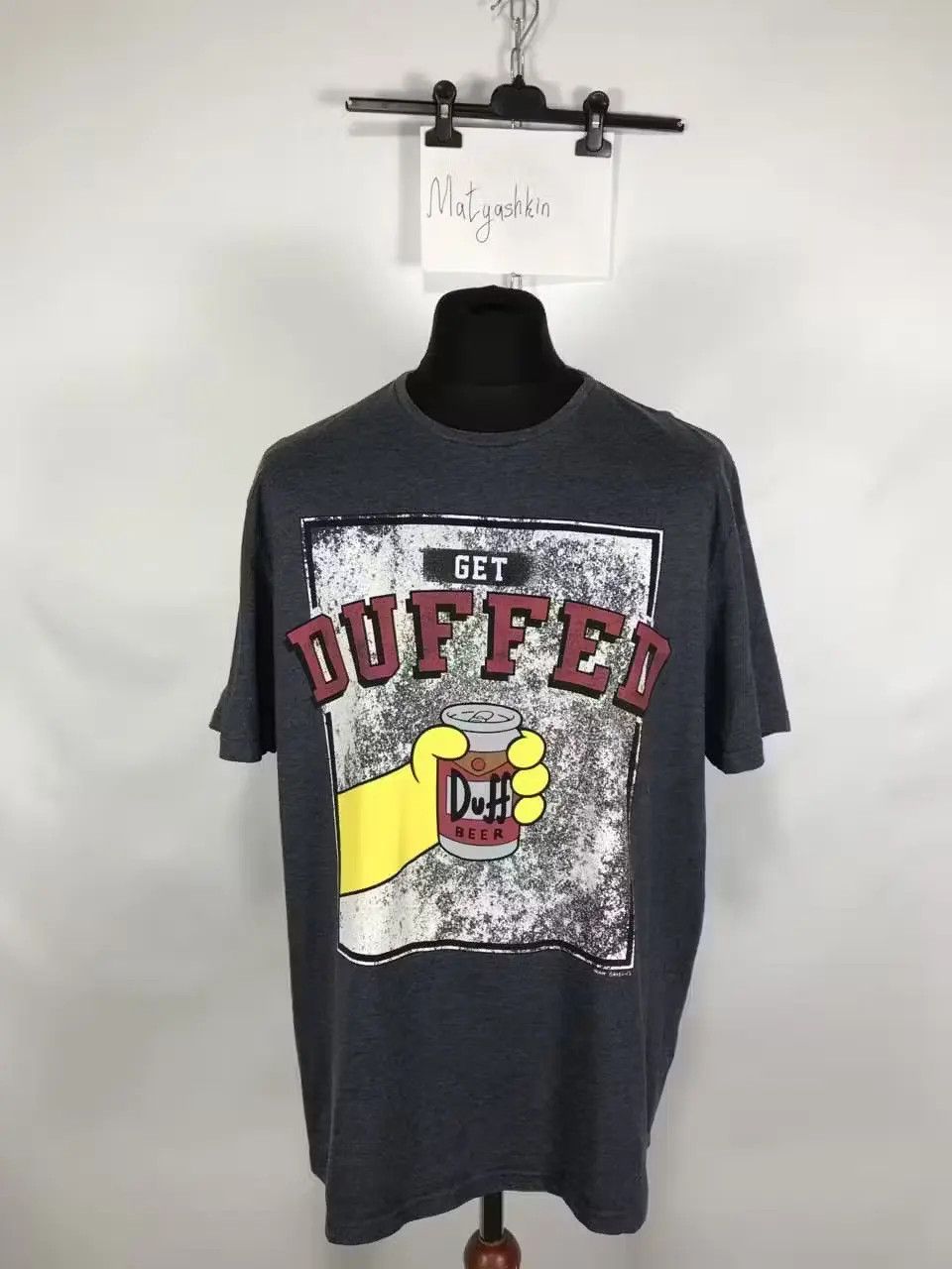 Movie The Simpsons t-shirt get duffed size XXL | Grailed