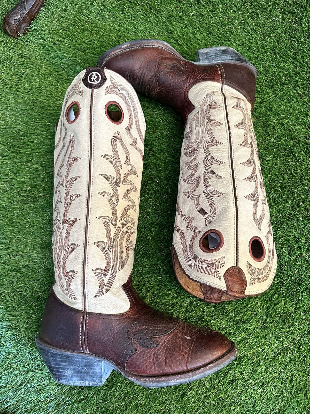 Tony Lama TONY LAMA SIENNA MAVERICK BUCKAROO WESTERN COWBOY BOOTS | Grailed