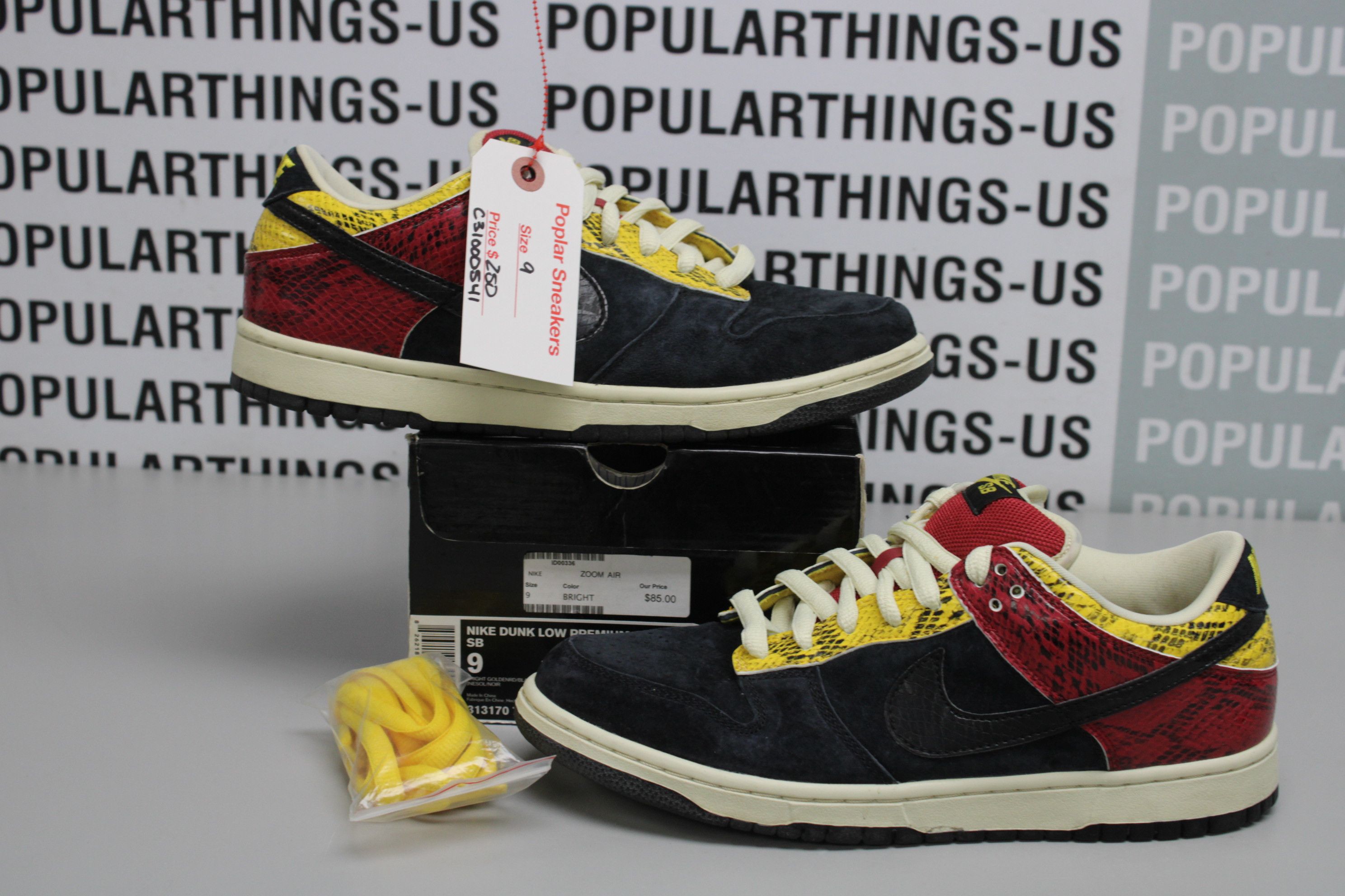 Nike Dunk Low Premium SB Coral Snake Sz 9 | Grailed