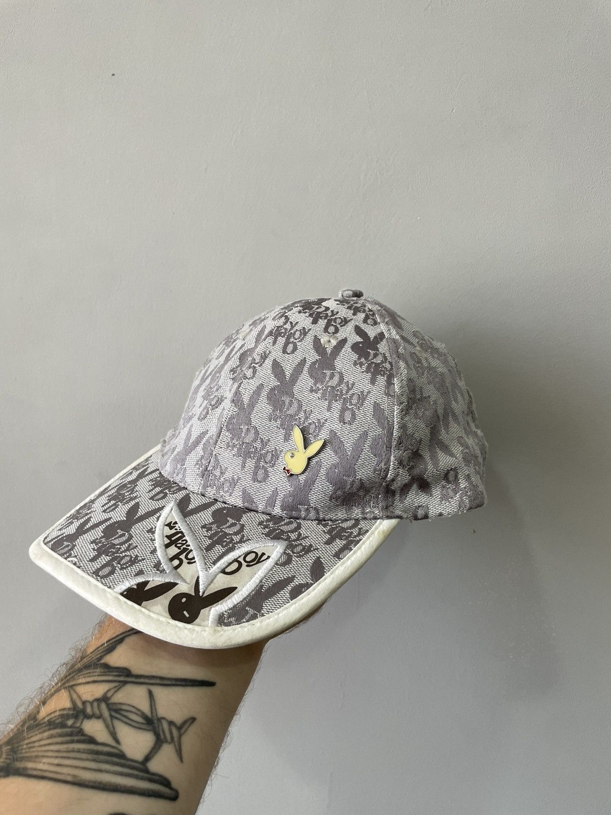 Vintage Vintage PlayBoy Cap Hats USA Monogram Y2K | Grailed