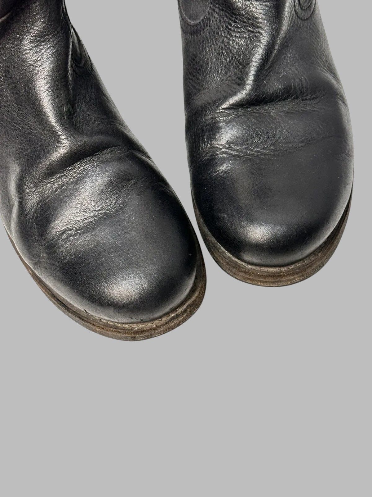If Six Was Nine AS98 Japan Style RRL Western Leather Boots Ralph Lauren ...