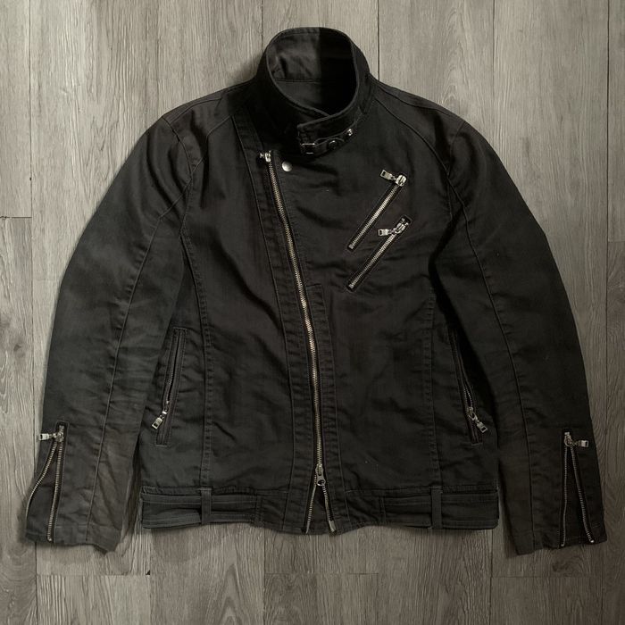 If Six Was Nine Semantic Design Biker Multi Zipper Jacket | Grailed