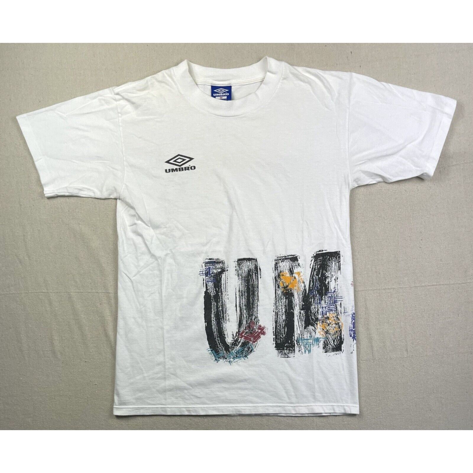 Umbro Vintage Umbro T Shirt Soccer 90s Single Stitch USA Made Wrap ...