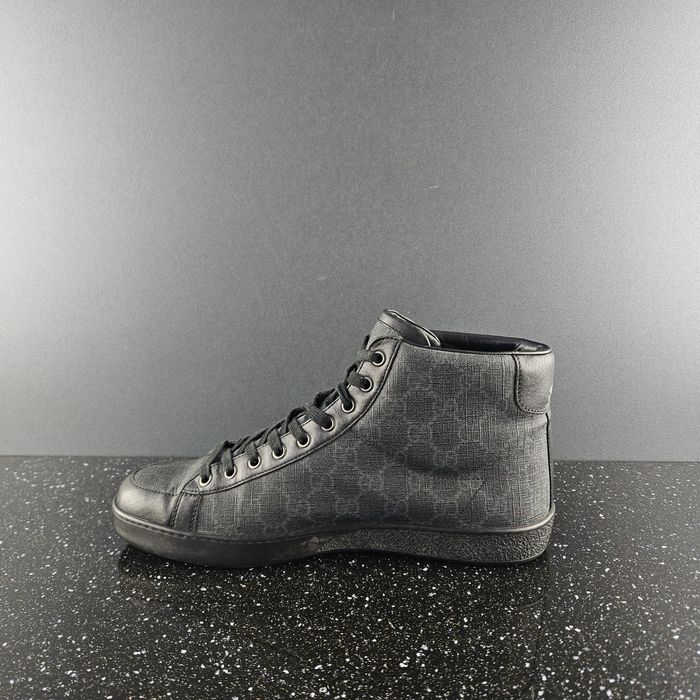 Gucci Gucci Brooklyn GG Supreme High Top sneakers black | Grailed