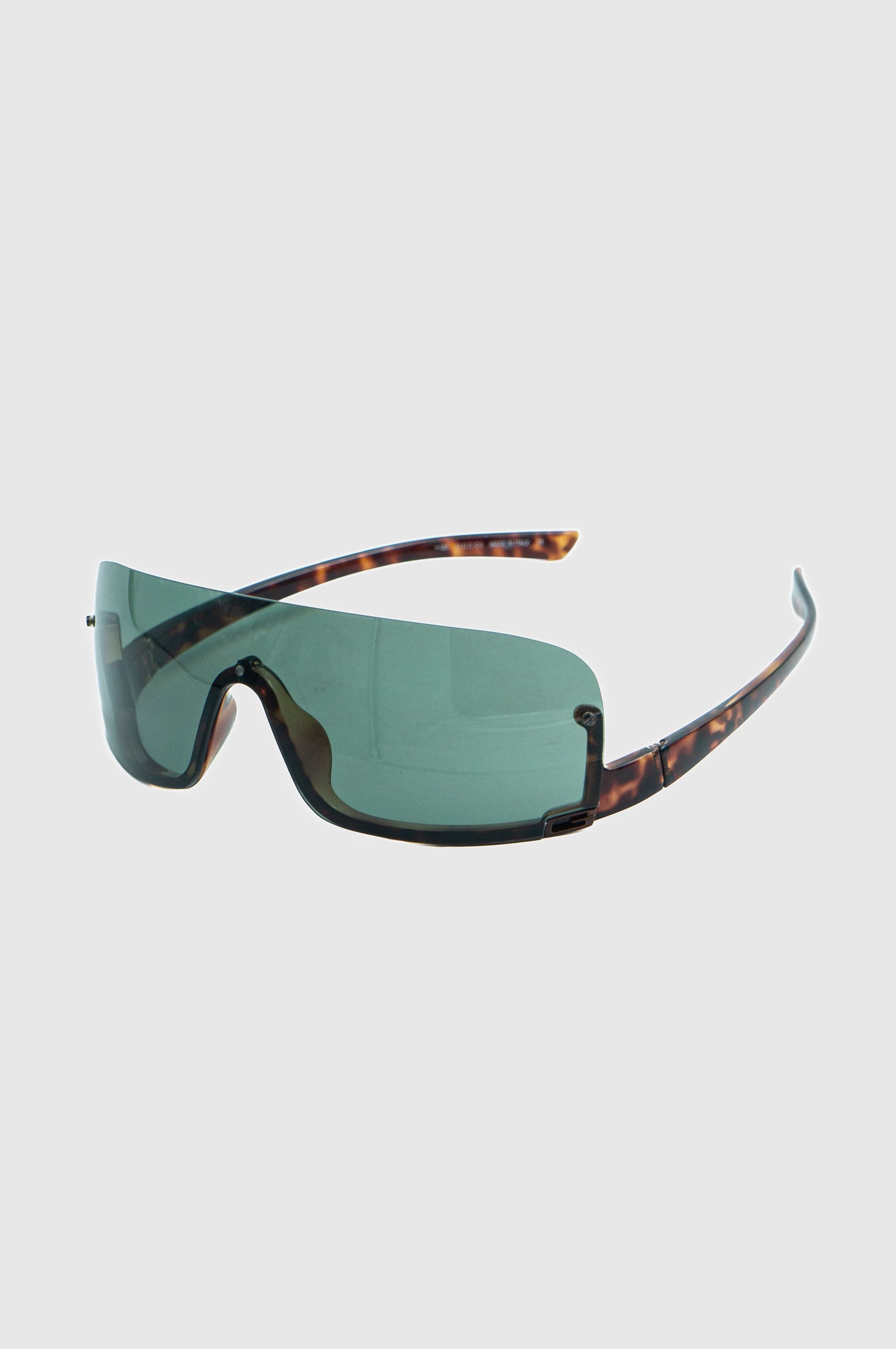 Gucci Gucci Gg 1441 Shield Tortoise Sunglasses Vintage 90s 00s Grailed