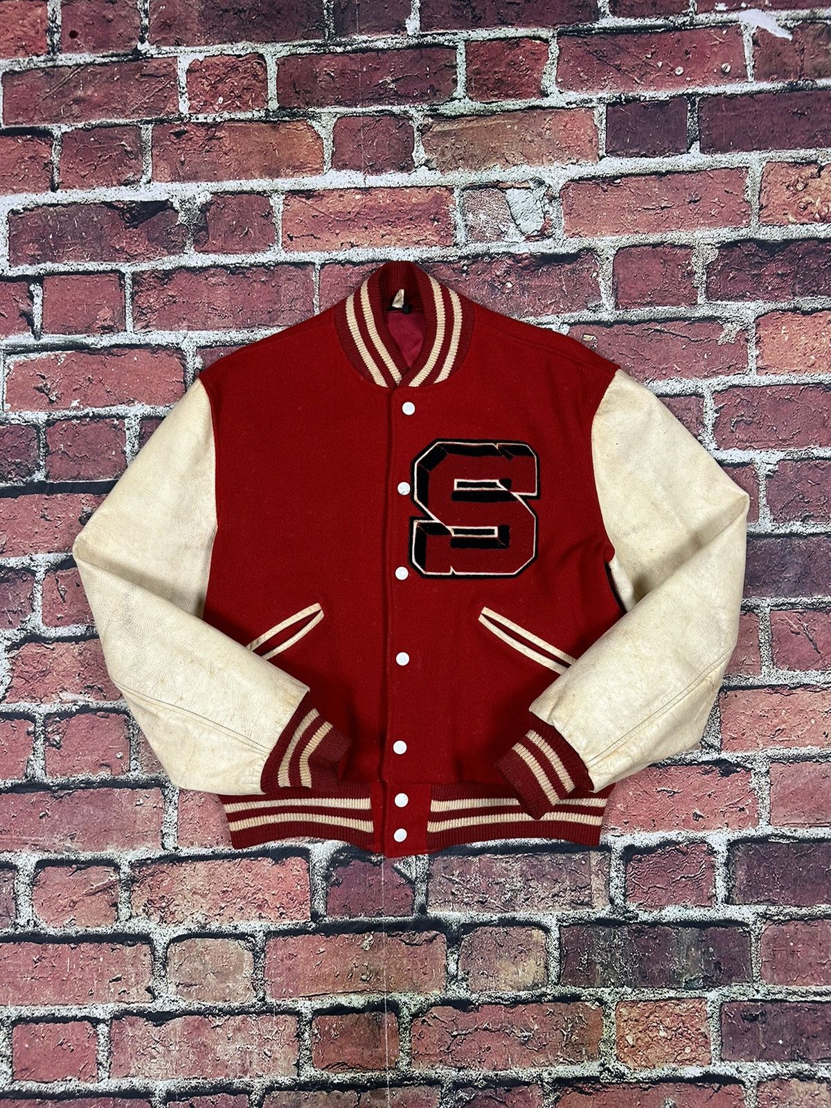 Made In Usa × Varsity Jacket × Vintage Vintage 60s Butwin Letterman ...